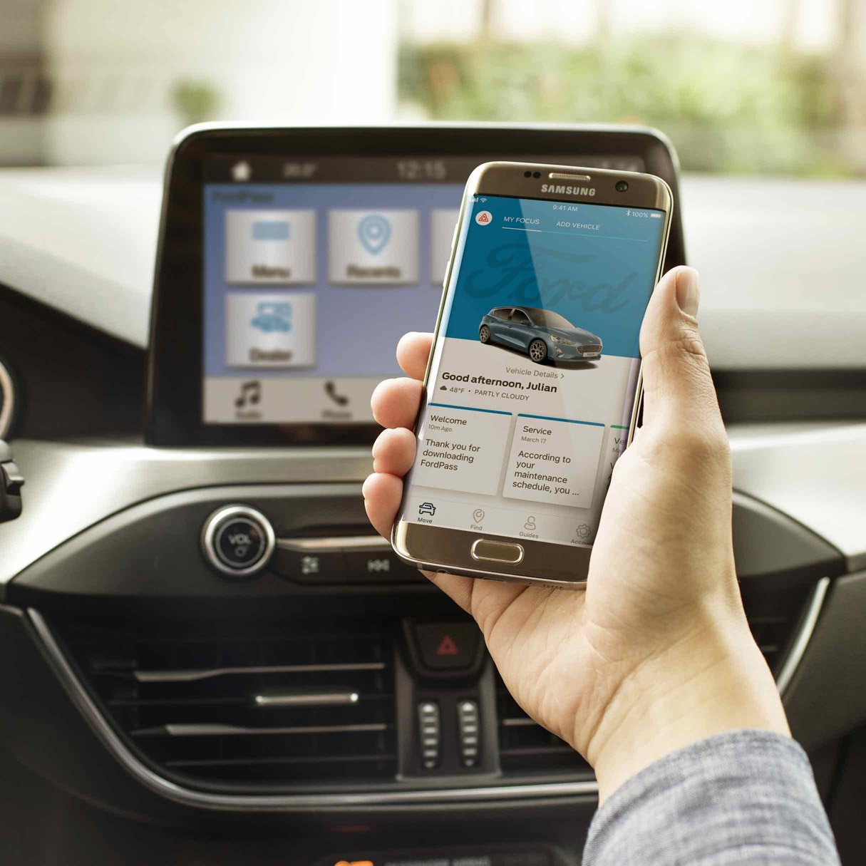 Ford app Connect modem